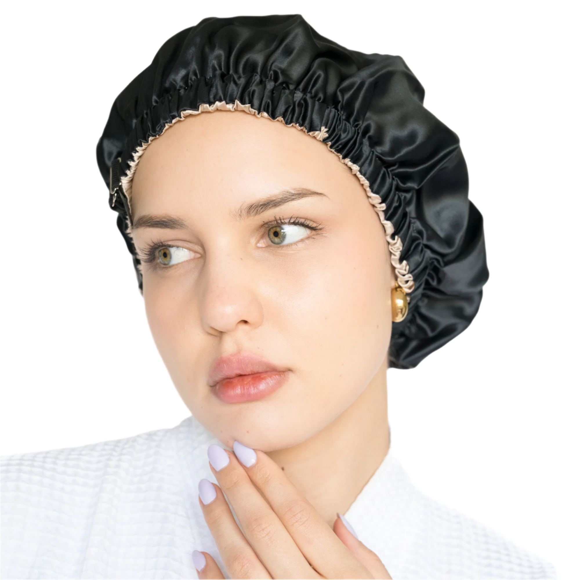 100% Mulberry Silk 2 in 1 Reversible Adjustable Bonnet | Bare Heritage